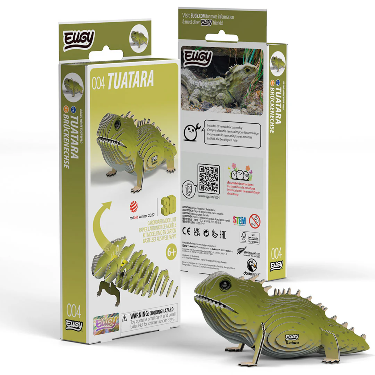 Tuatara 3D Model Kit – Wild Waffle Project